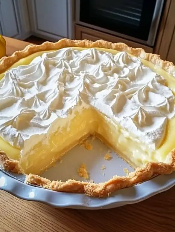 Lemon Angel Pie - Easy sweet meal