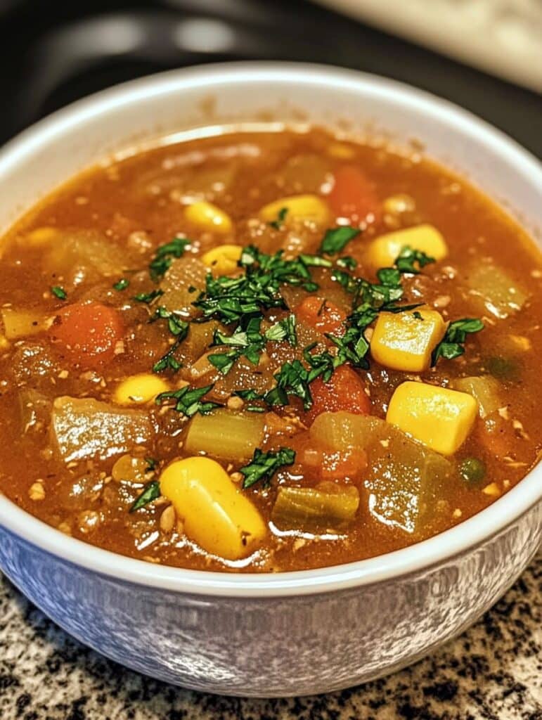 Amish Snow Day Soup - Easy sweet meal