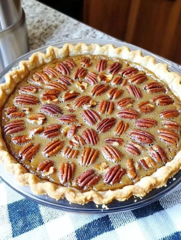 Condensed Milk Pecan Pie - Easy sweet meal