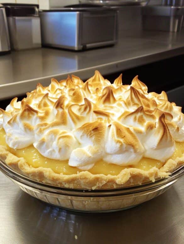 Homemade Lemon Meringue Pie - Easy sweet meal