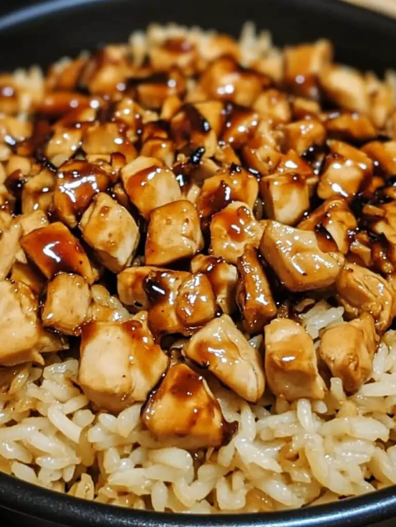 One-Pan Bold Honey BBQ Chicken & Rice - Easy sweet meal