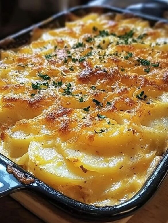 Scalloped Potatoes - Easy sweet meal