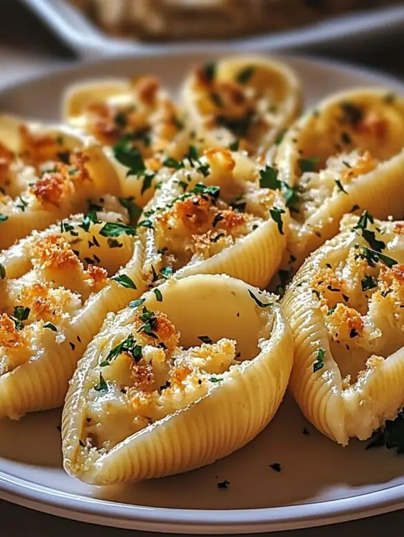 Seafood Stuffed Shells - Easy sweet meal