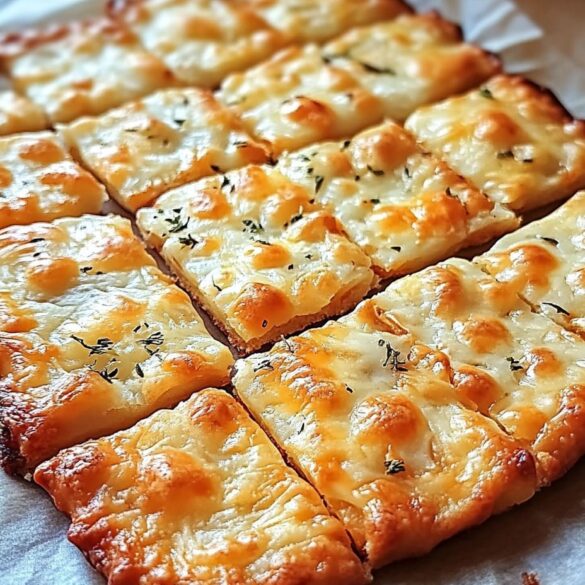 Cheesy Baked Snack - Easy sweet meal