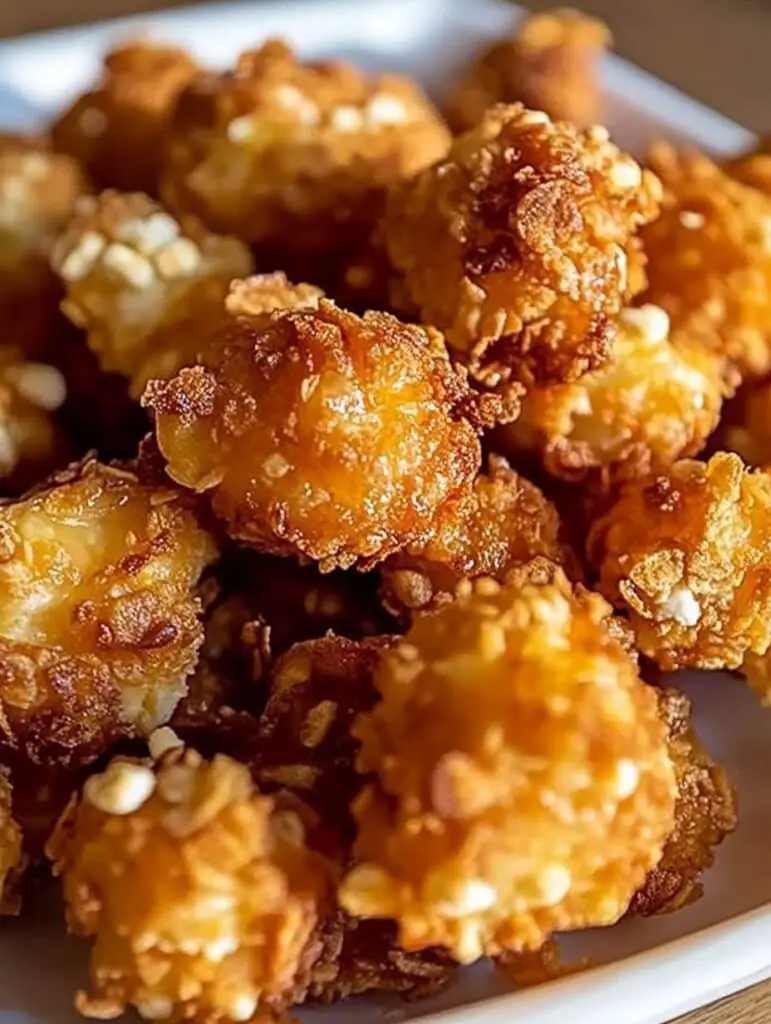 Crispy Chicken Popcorn Bites - Easy sweet meal