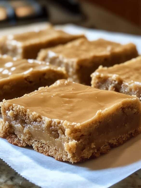 Peanut Butter Lunch Lady Bars - Easy sweet meal
