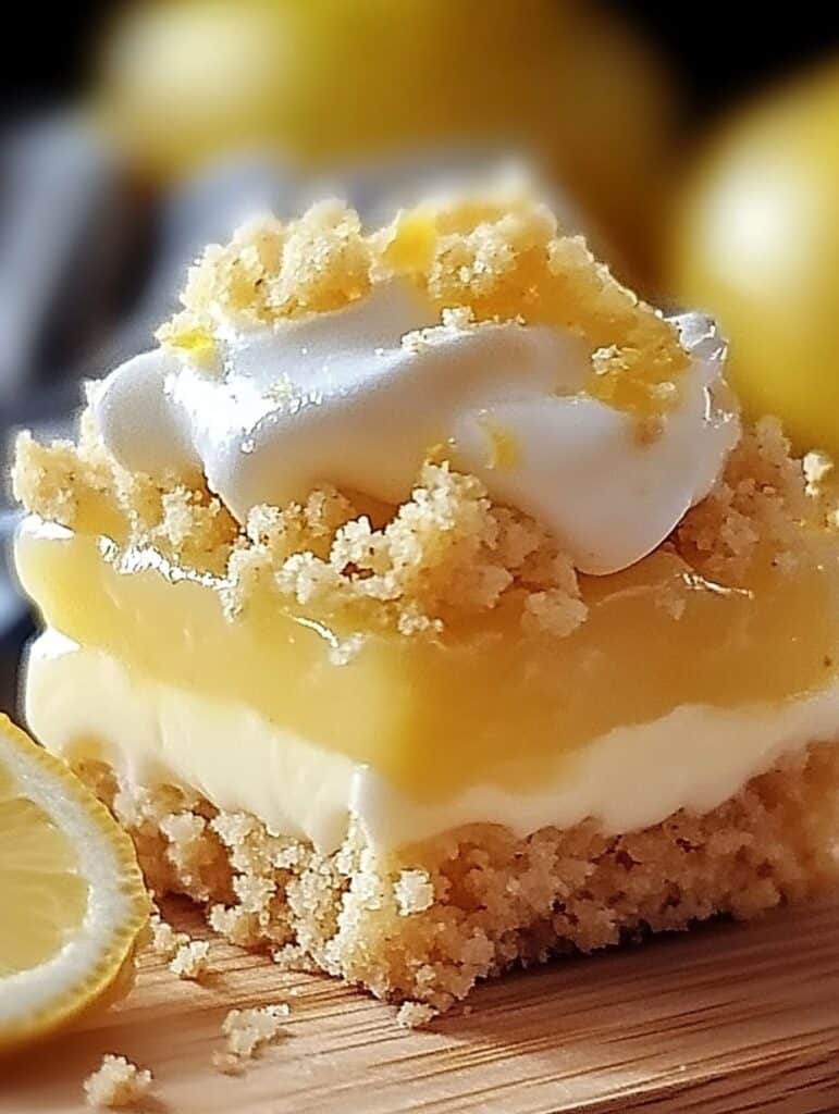 Sugar Cookie Lemonade Crumble - Easy sweet meal