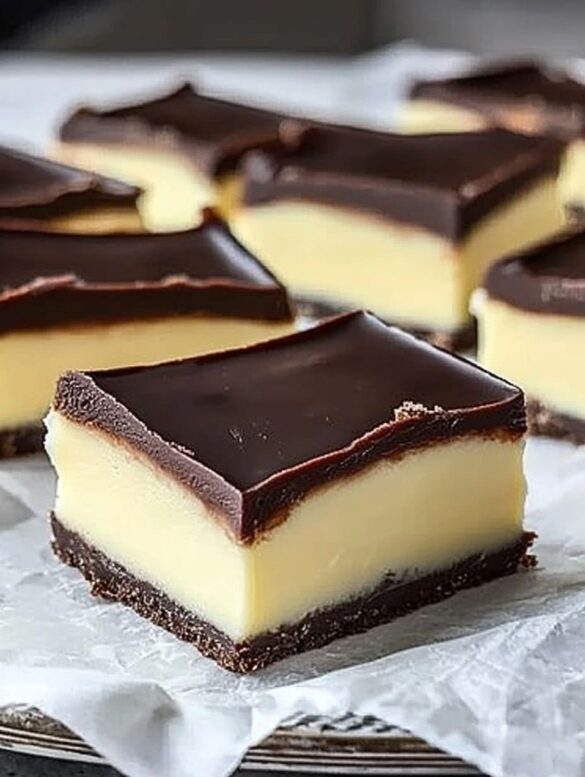Boston Cream Pie Fudge - Easy sweet meal