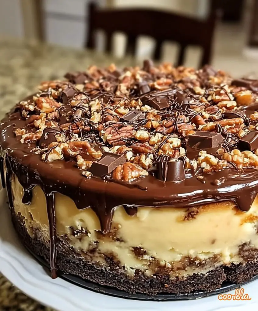 German Chocolate Cheesecake – Rich & Decadent Recipe - Easy sweet meal