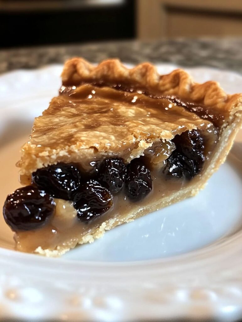 Classic Raisin Pie - Easy sweet meal