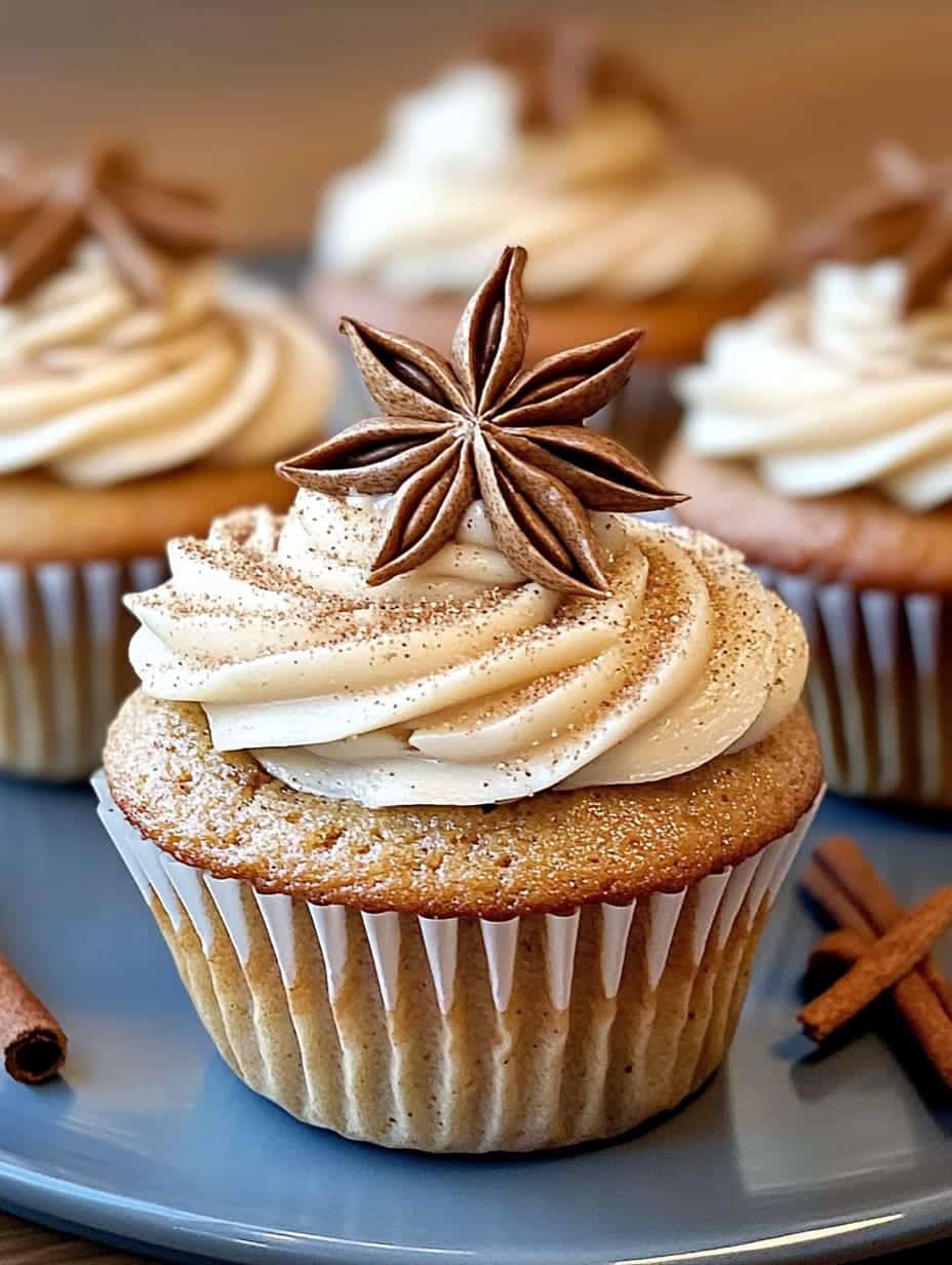 Chai Cupcakes with Cream Cheese Frosting – Easy Fall Dessert - Easy ...