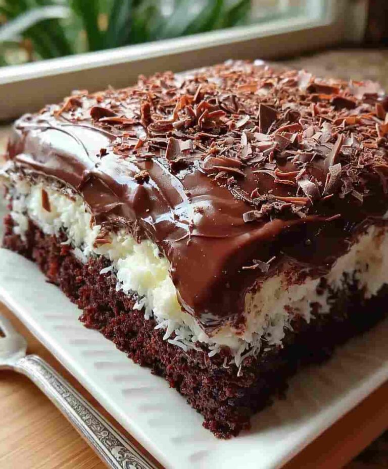 Choco Coconut Dream Cake - Easy sweet meal