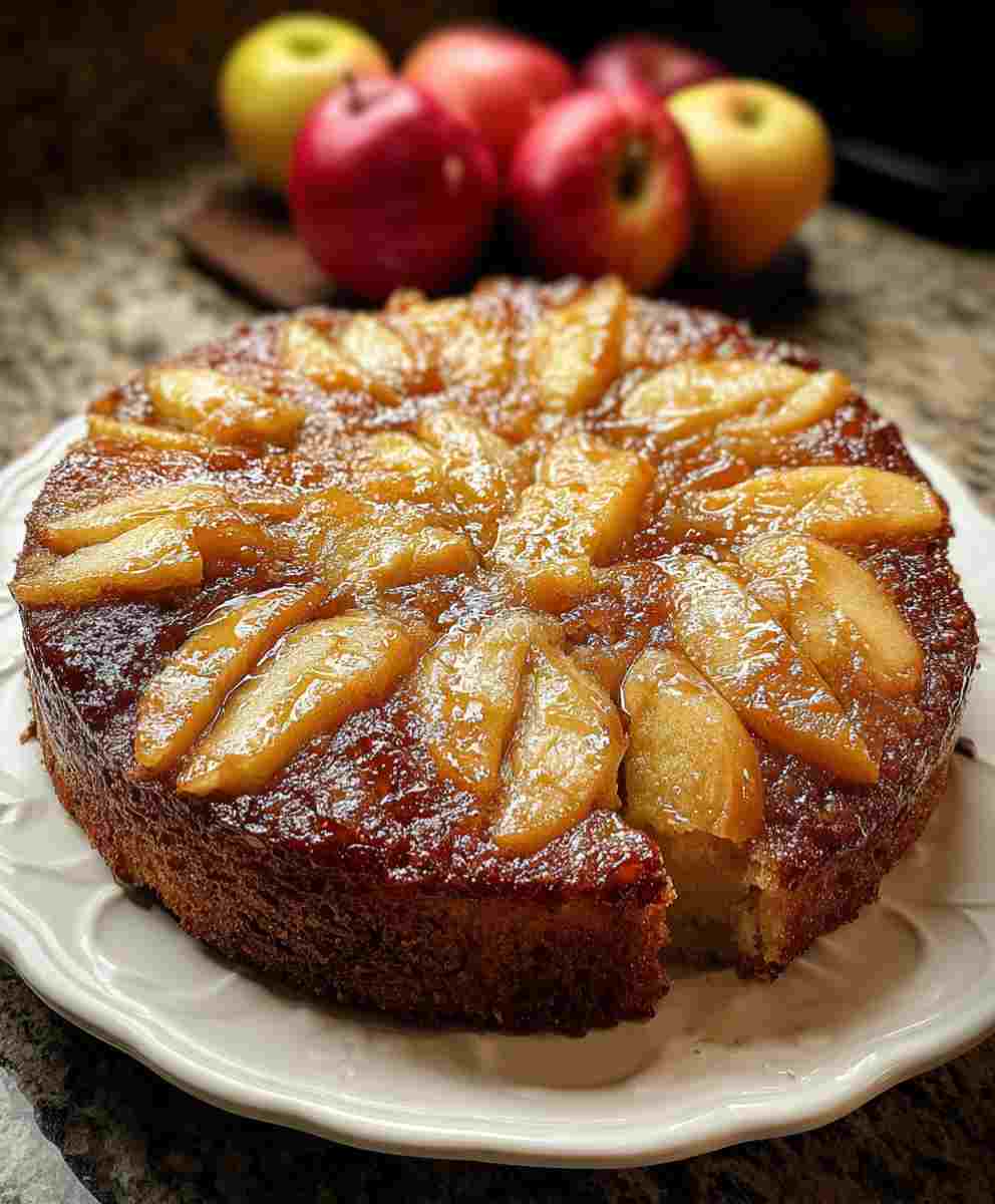 Easy Apple Cake Recipe - Easy sweet meal