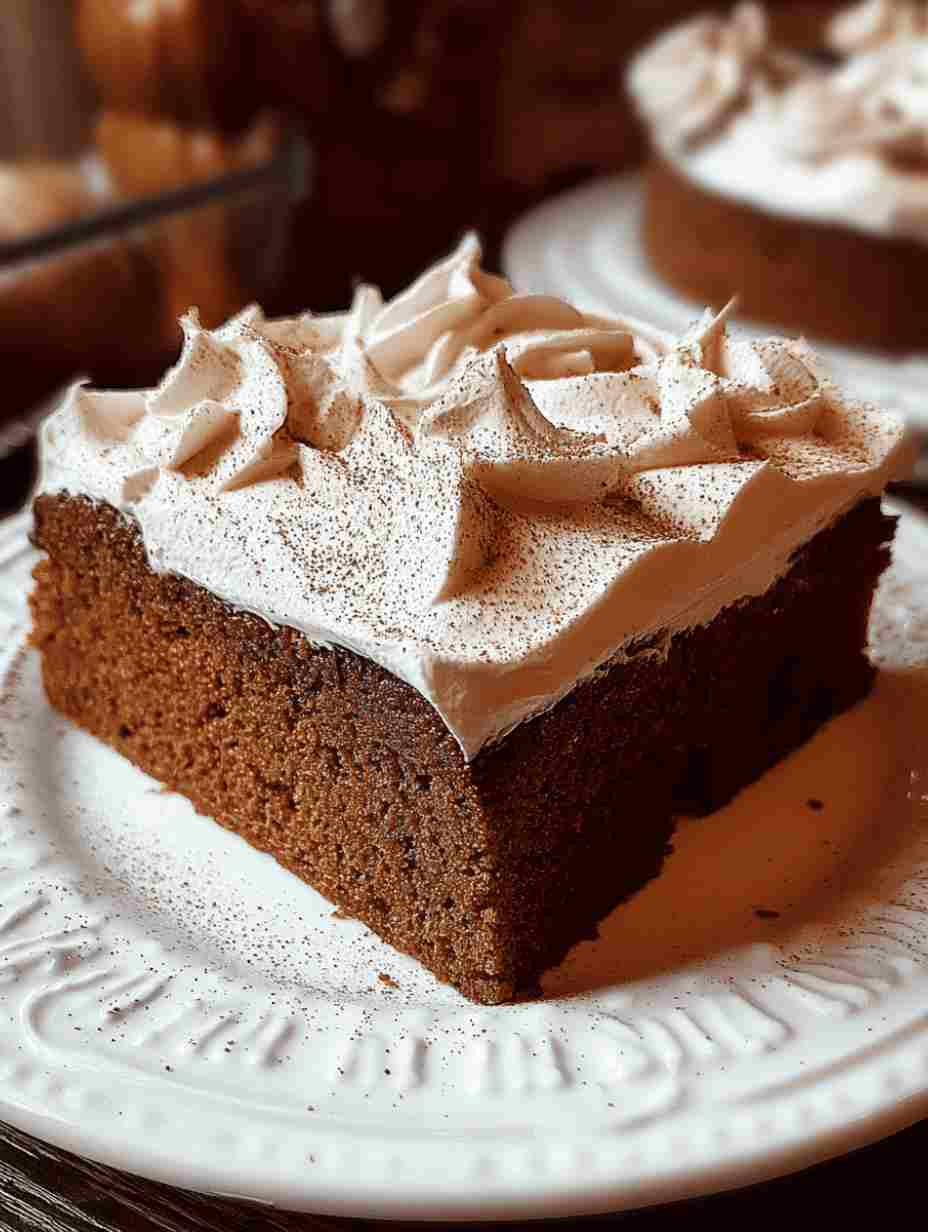 Gingerbread Crazy Cake - Easy sweet meal