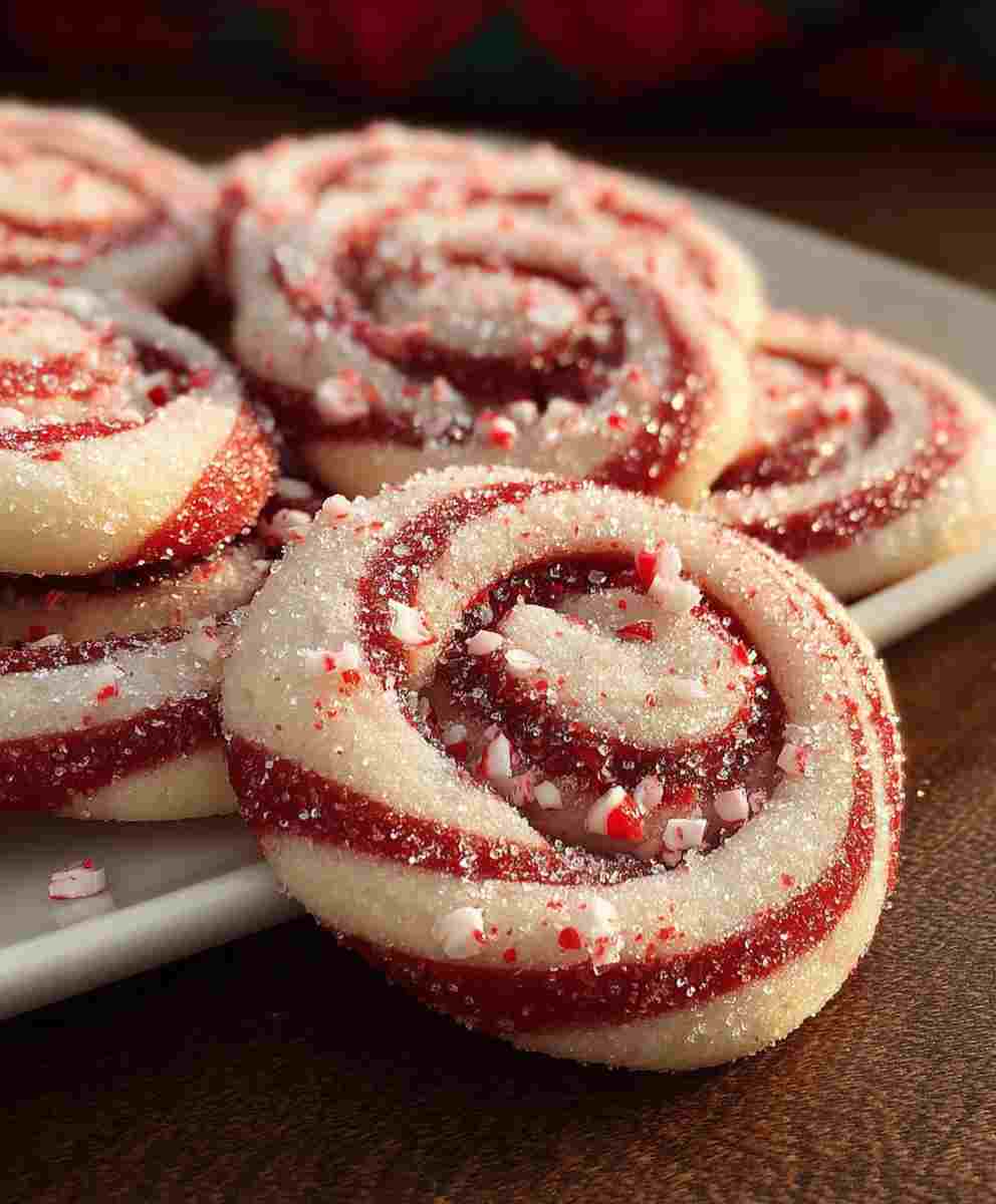 Peppermint Swirl Cookies - Easy sweet meal